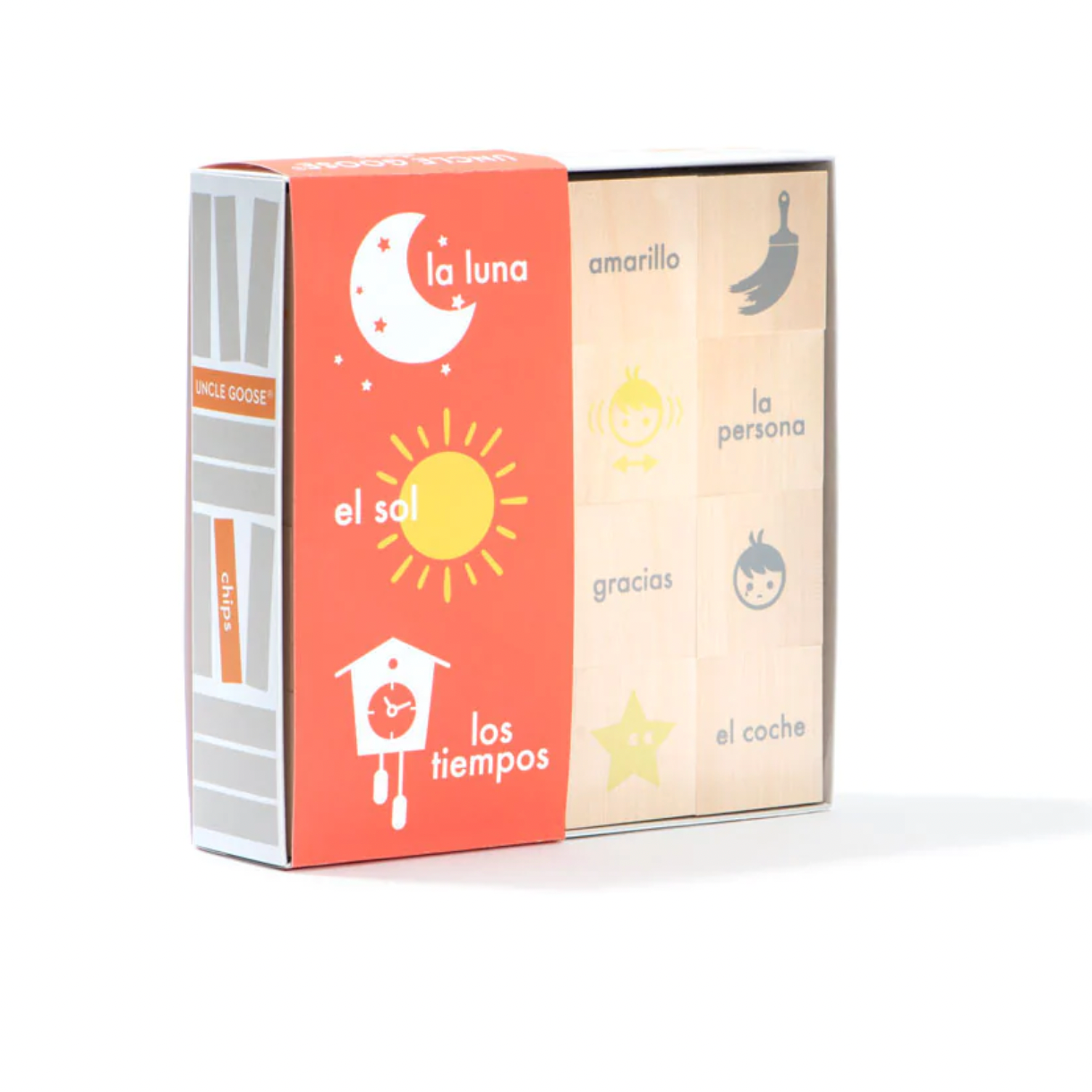 Spanish Vocabulary Chips Folio Press Paperie